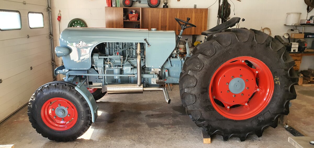 Eicher Mammut ED500 ED310 Edelstahl-Auspuff-Anlage - Leonidas Enginee ...